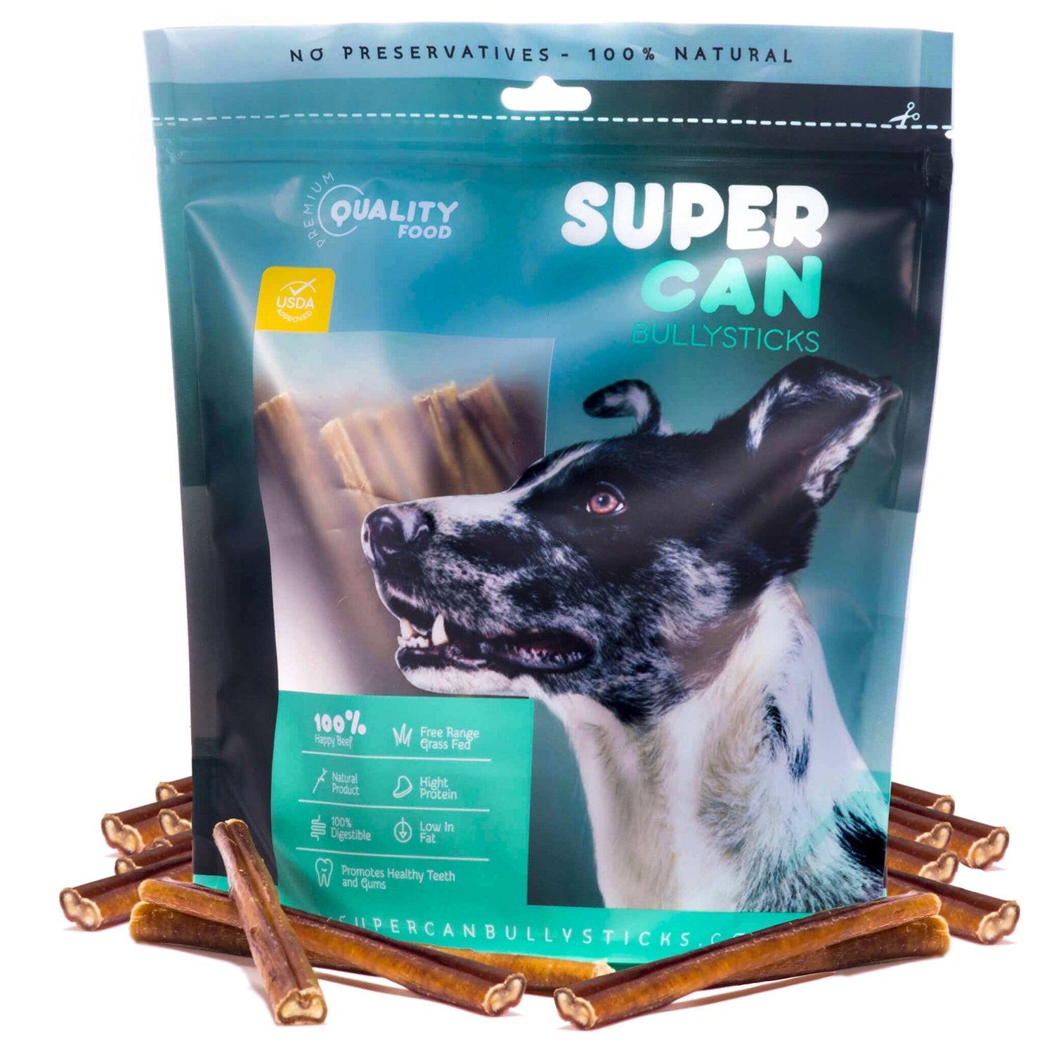 6" Junior Bully Sticks (25 sticks bag) – Danaqua Live Fish & More