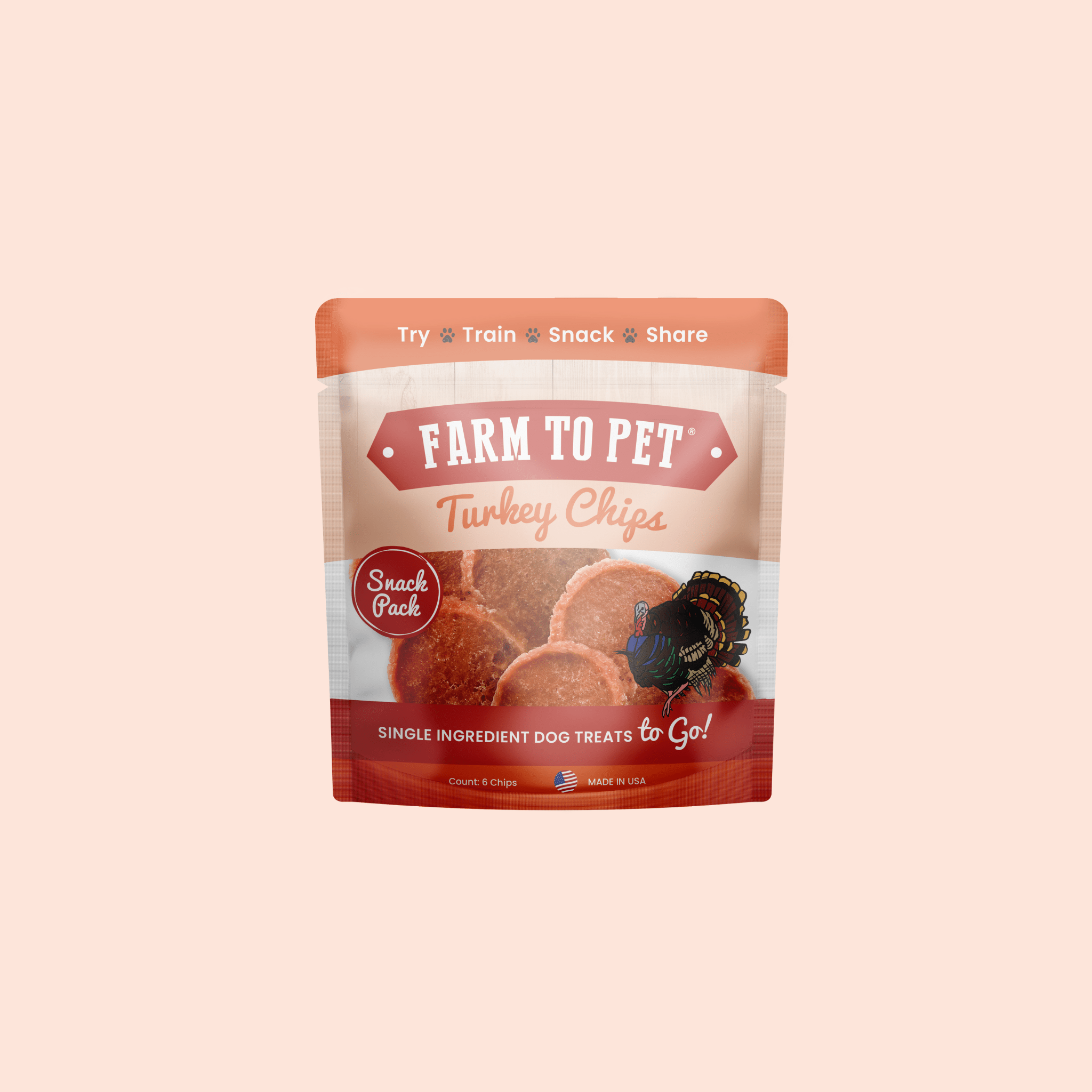 Turkey Chips Snack Pack Bundles | Low Allergen Treats for Training ...
